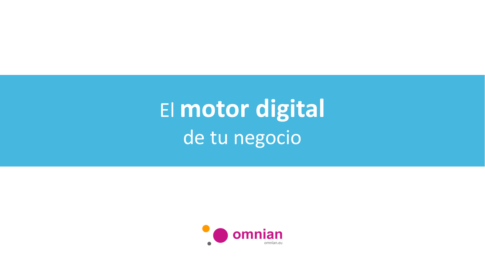 Software de gestión en la nube - omnian programa de gestión